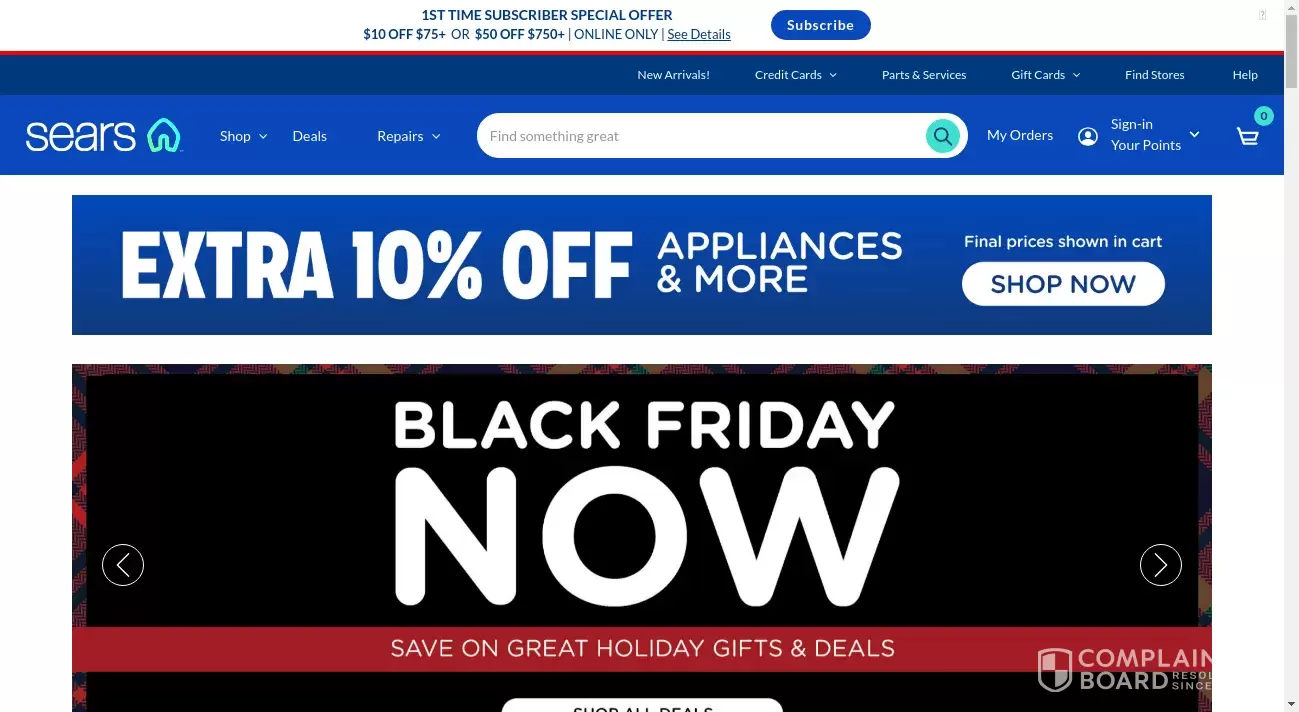 Sears Review: don't buy protection agreements! - ComplaintsBoard.com