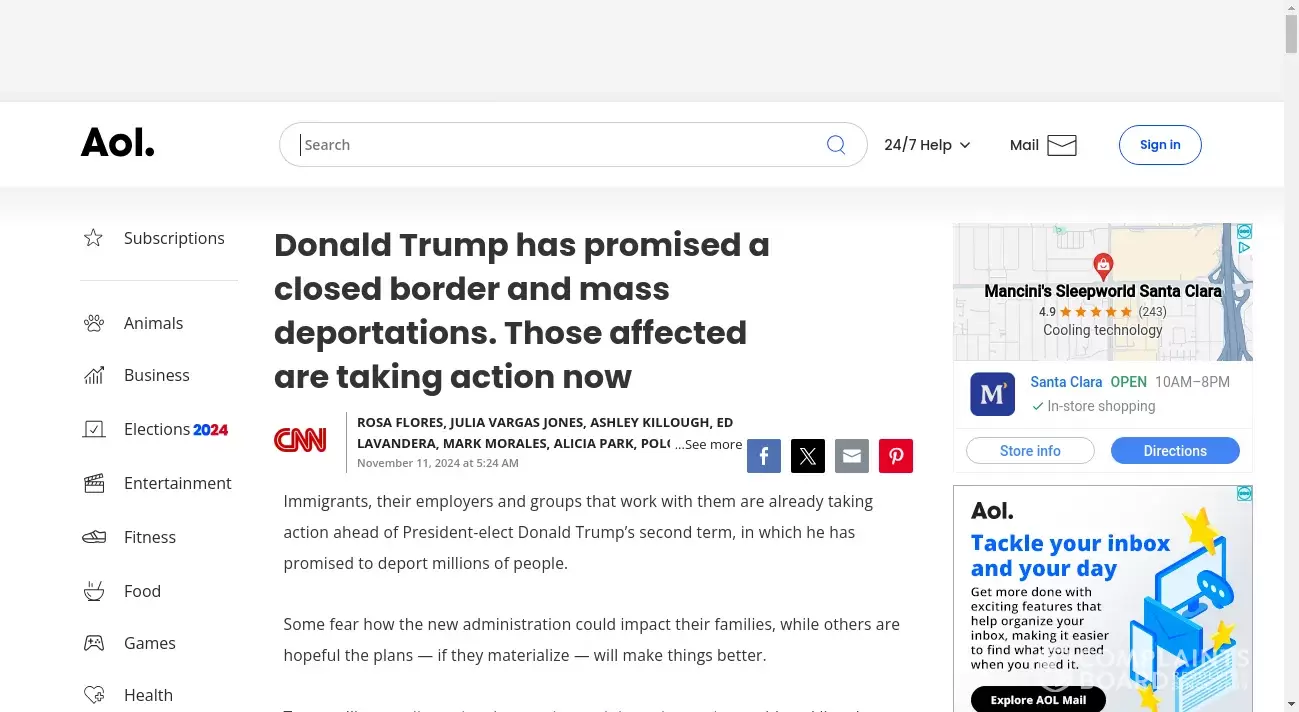 AOL Customer Service Phone, Email, Address, Contacts | ComplaintsBoard