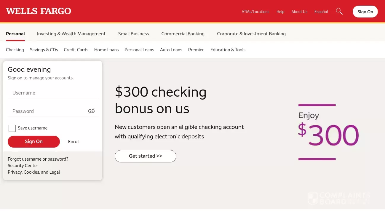 Wells Fargo: Complaints, Customer Claims, Free Resolution Services ...