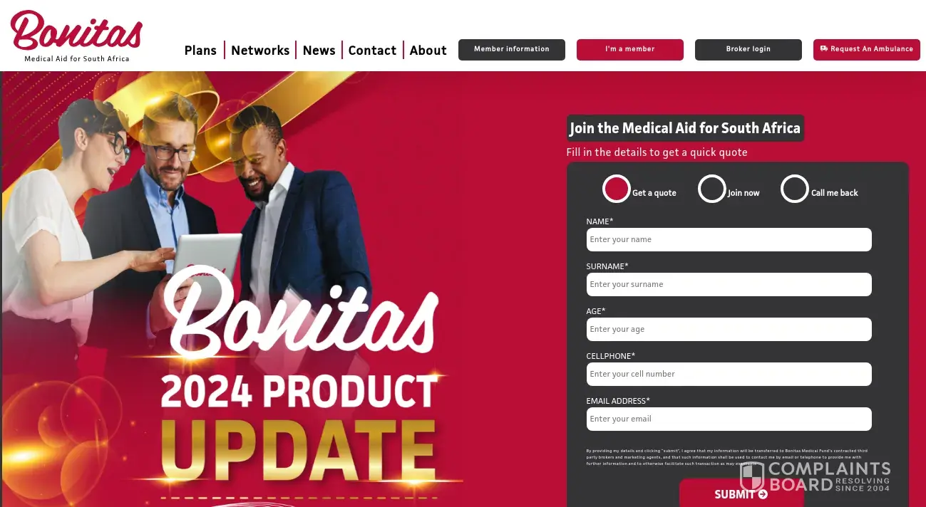 Bonitas Medical Fund Reviews 2024 – All You Need to Know | ComplaintsBoard