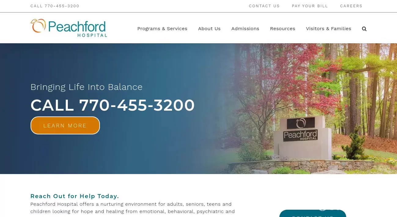 Peachford Hospital Reviews 2024 – All You Need to Know | ComplaintsBoard