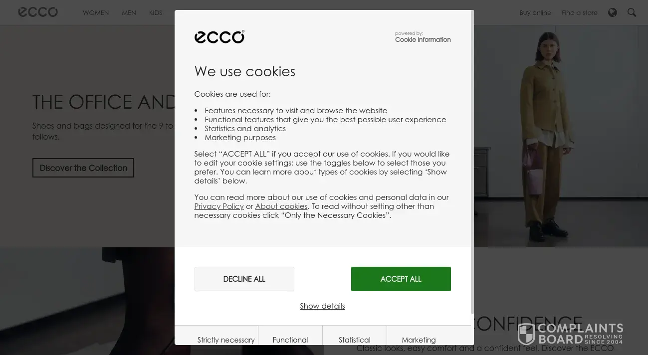 [Resolved] Ecco Review: disintegrating soles - ComplaintsBoard.com