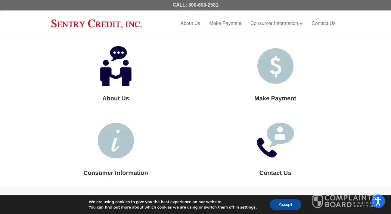 Sentry Credit Reviews 2024 – All You Need to Know | ComplaintsBoard
