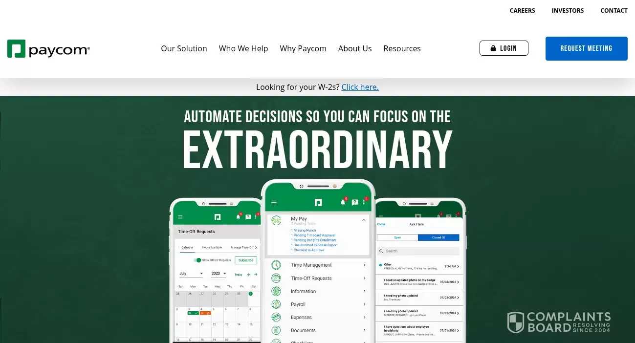 Paycom Reviews 2024 – All You Need to Know | ComplaintsBoard