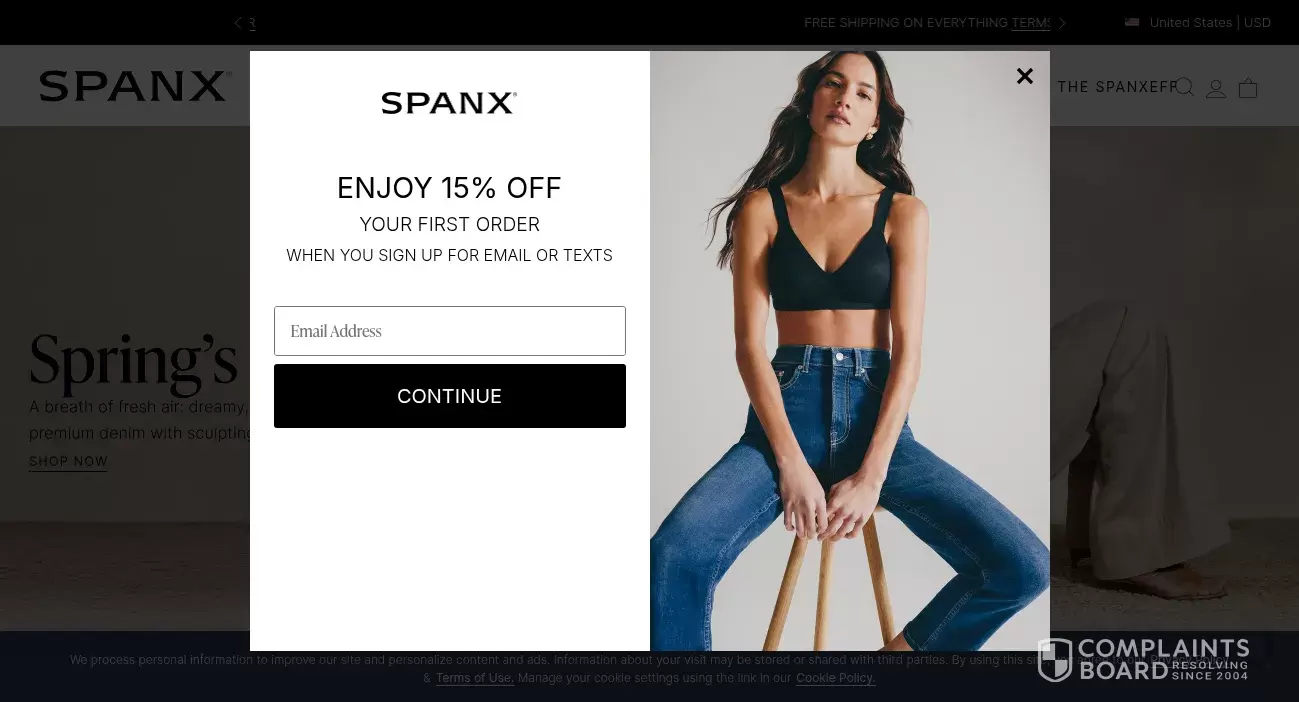 Spanx Customer Service Phone, Email, Address, Contacts | ComplaintsBoard