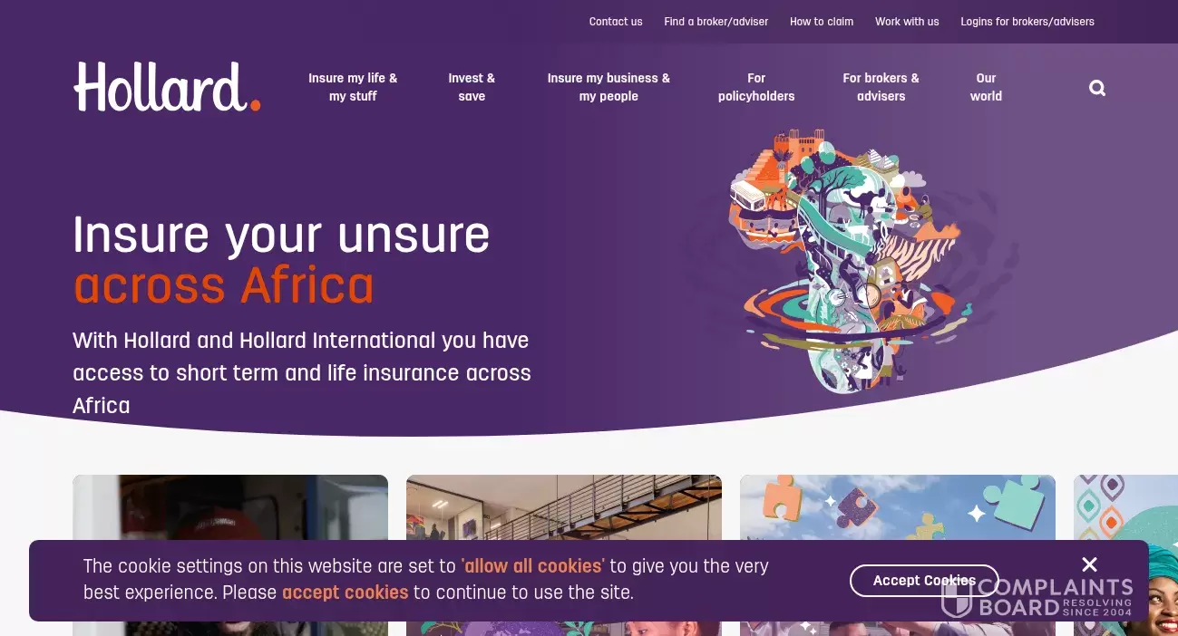 Hollard Reviews 2024 – All You Need to Know | ComplaintsBoard