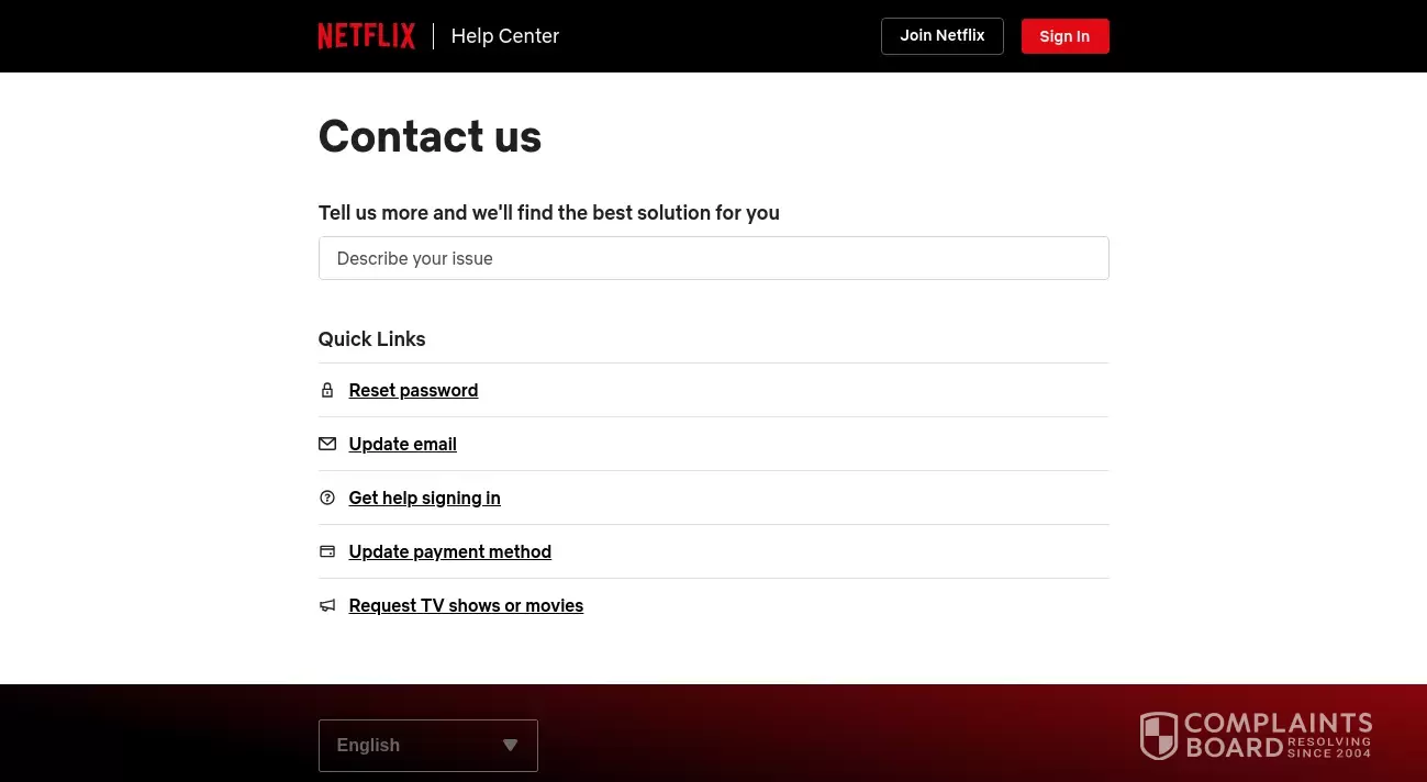 Netflix Phone, Email, Address, Customer Service Contacts | ComplaintsBoard