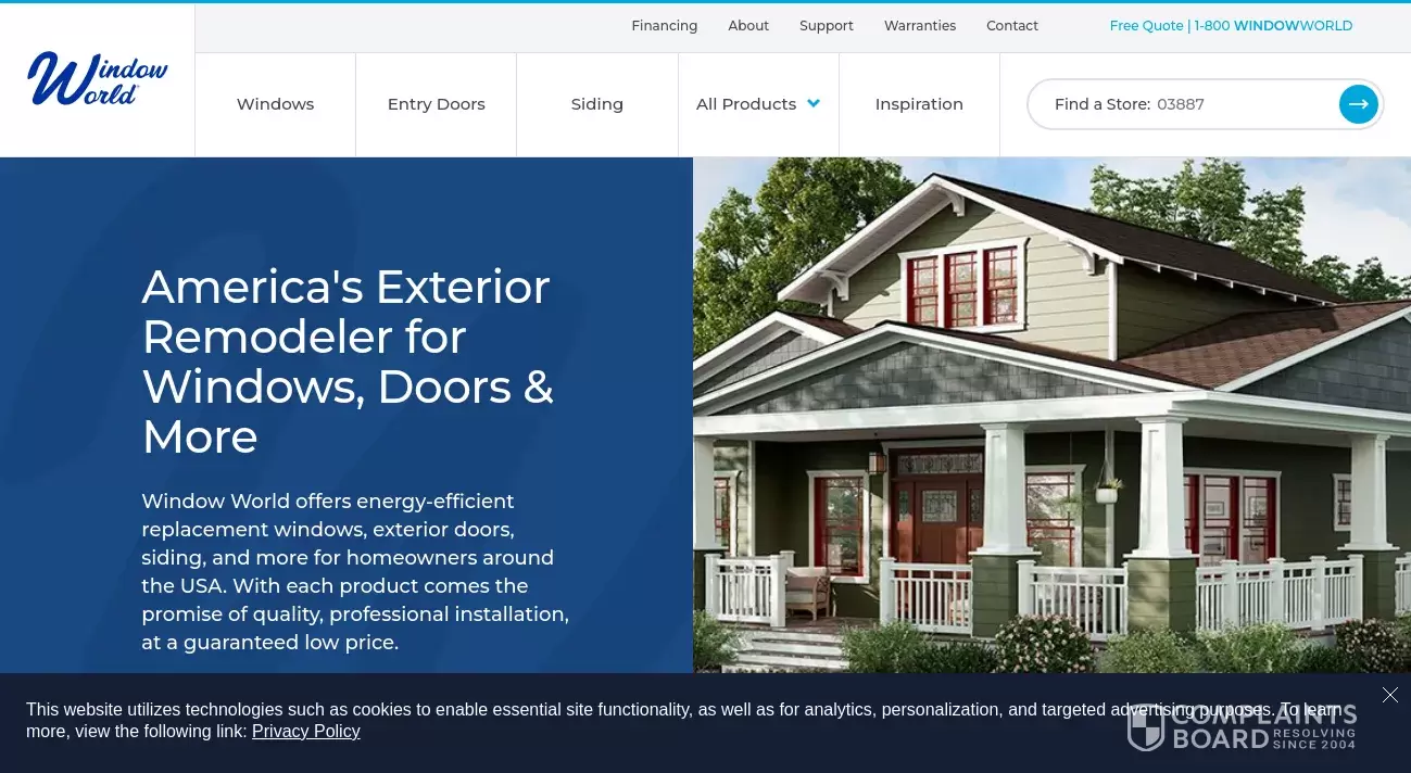 Window World: Reviews, Complaints, Customer Claims | ComplaintsBoard