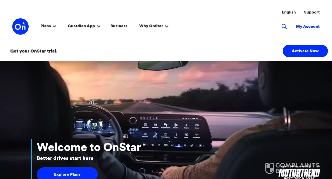OnStar Customer Service Phone, Email, Address, Contacts | ComplaintsBoard