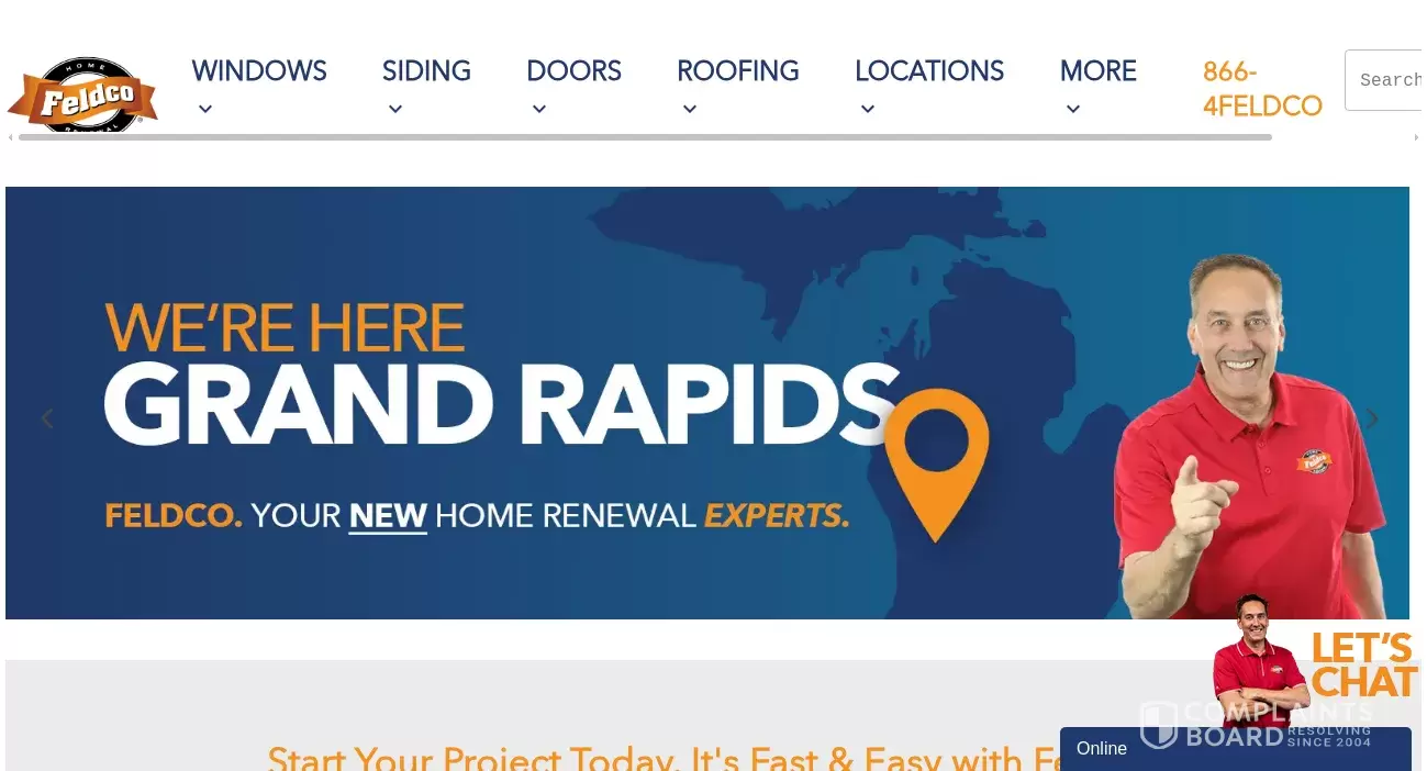 Feldco: Reviews, Complaints, Customer Claims | ComplaintsBoard