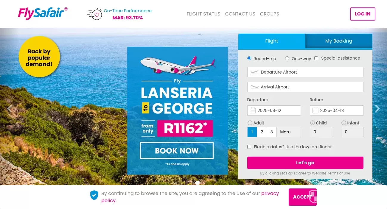 FlySafair / Safair Operations: Reviews, Complaints, Customer Claims ...