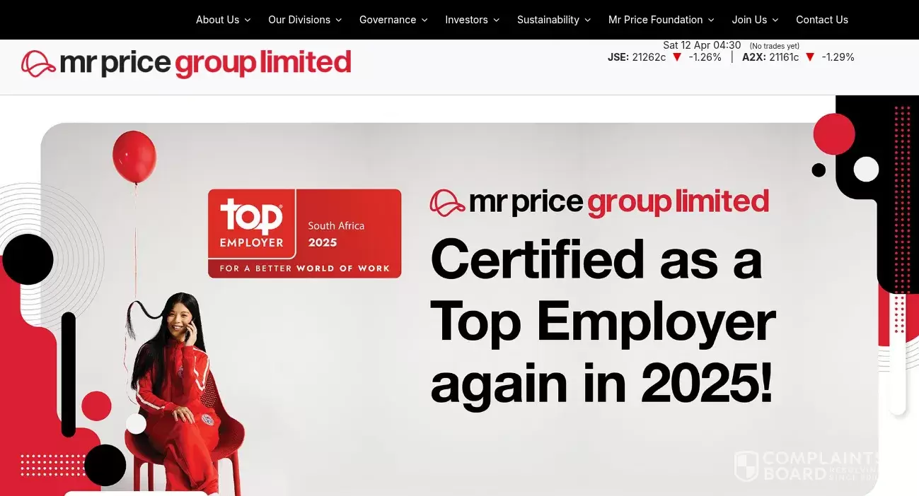 Mr Price Group / MRP Review: The service that I got from a cashier at ...