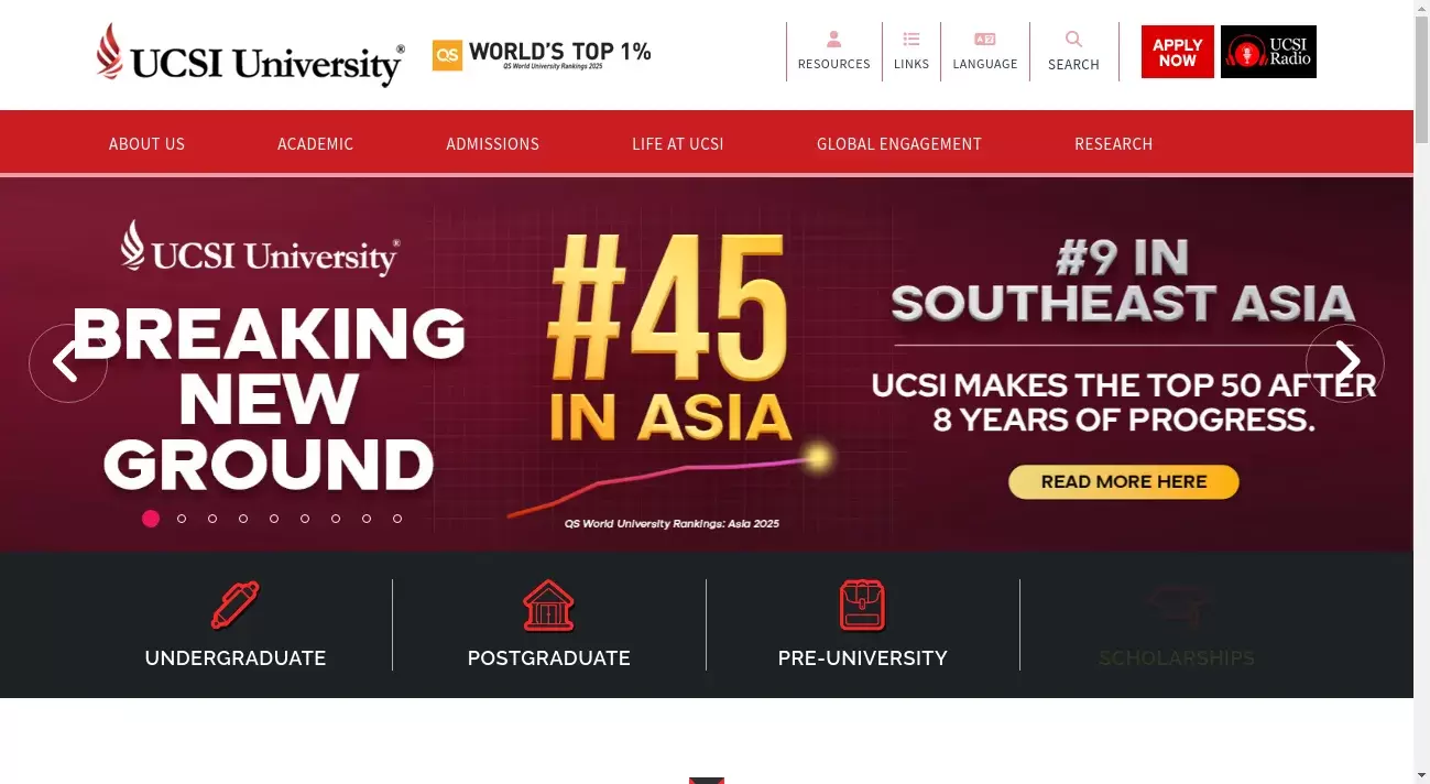 UCSI University Review: With just clamping the car in his enormous boss ...