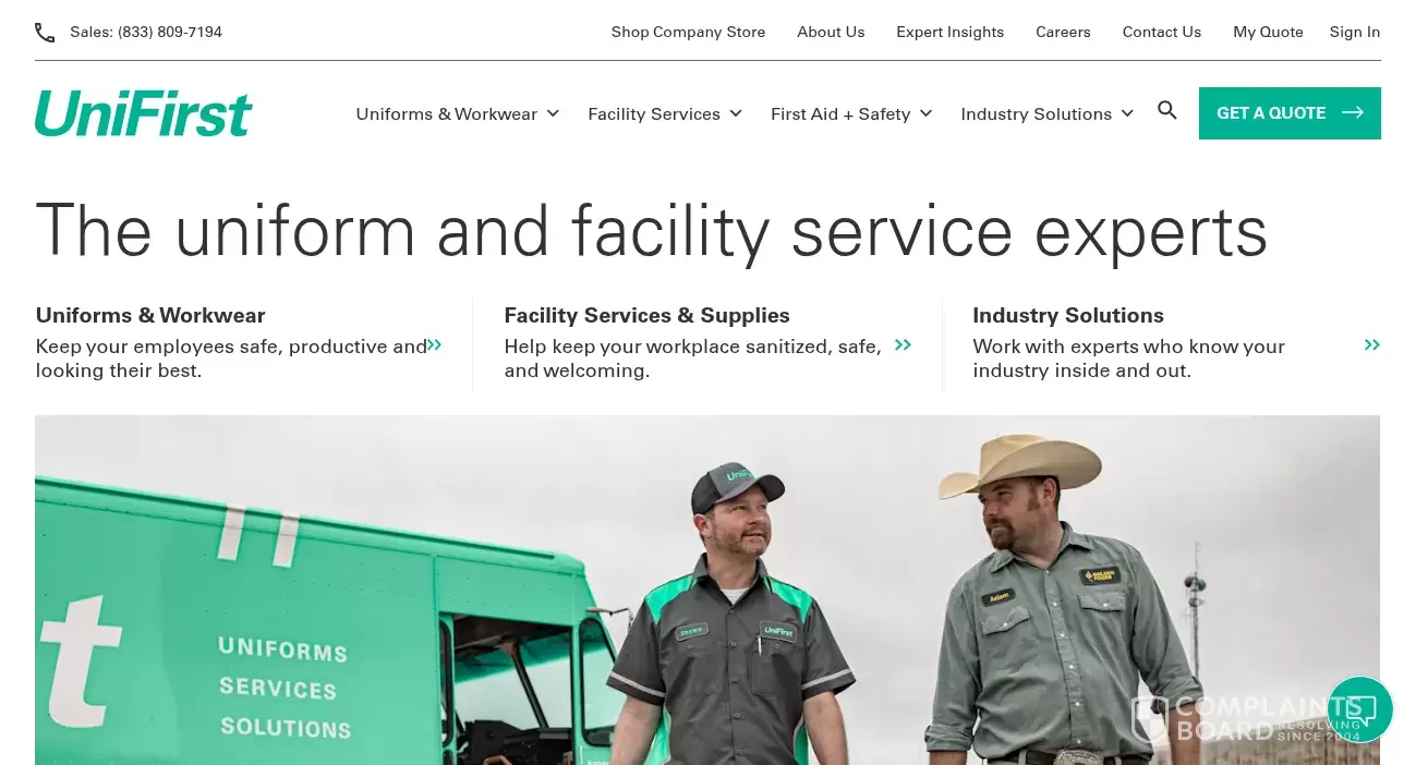 UniFirst Reviews 2024 – All You Need to Know | ComplaintsBoard