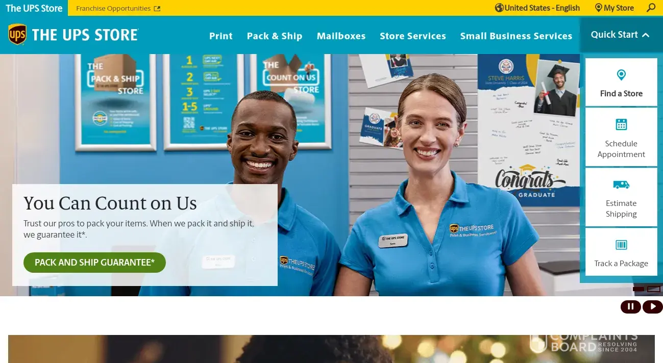 The UPS Store: Complaints, Customer Claims, Free Resolution Services ...