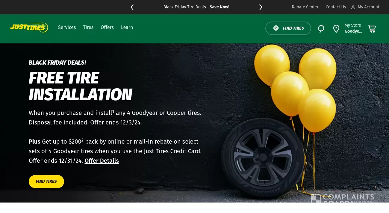 Just Tires: Complaints, Customer Claims, Free Resolution Services ...