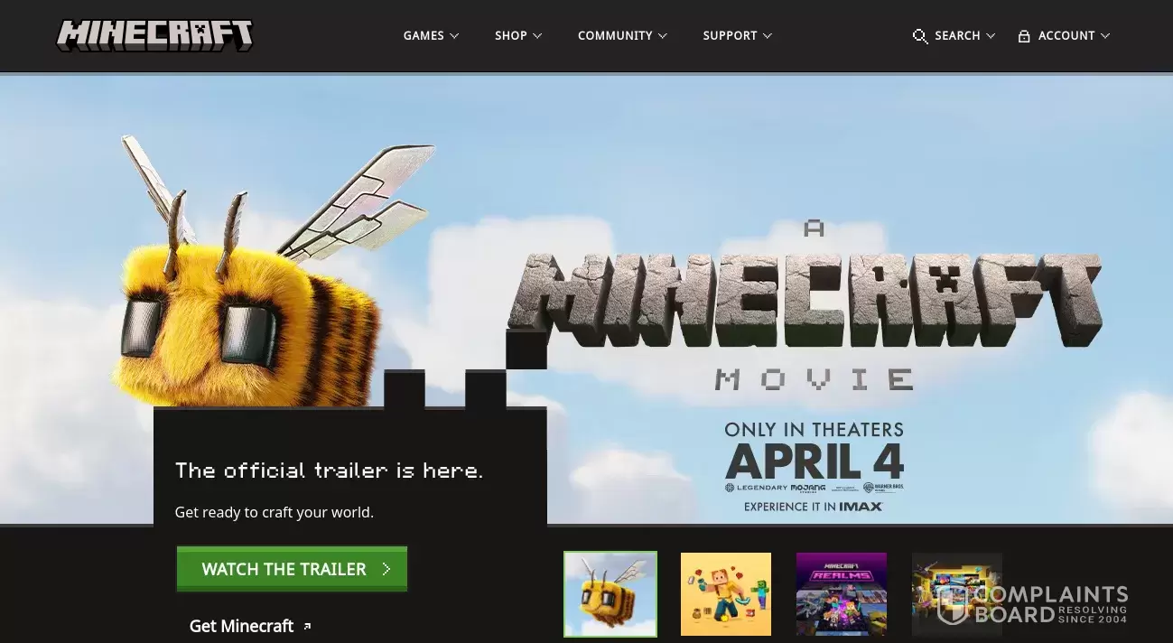 Mojang Customer Service Phone, Email, Address, Contacts | ComplaintsBoard