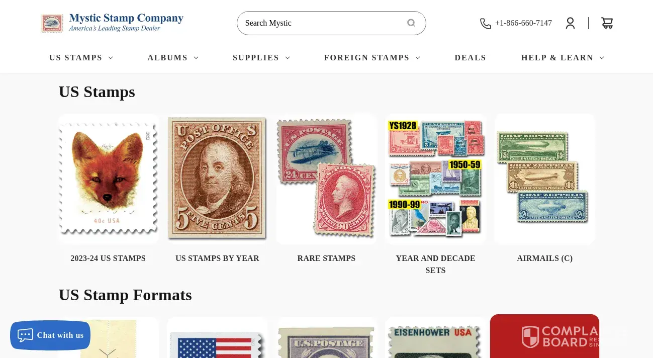 Mystic Stamp Company: Reviews, Complaints, Customer Claims ...