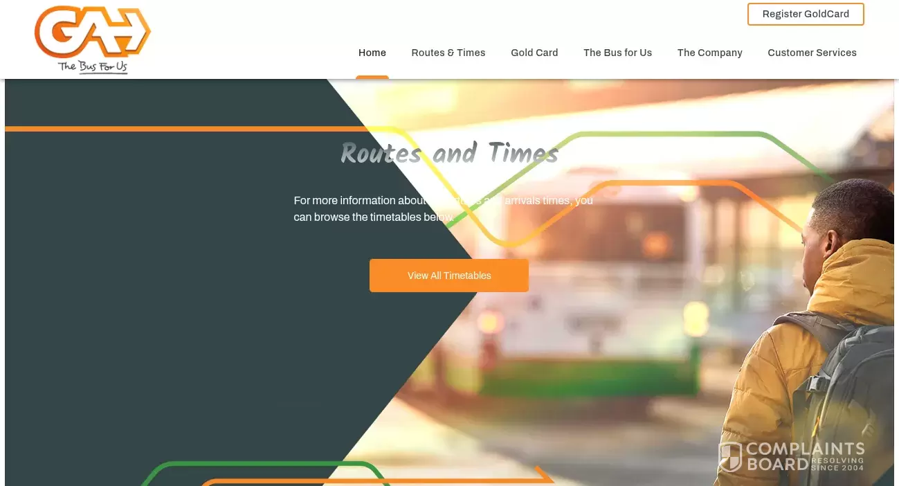 Golden Arrow Bus Services [GABS] Review: Service - ComplaintsBoard.com