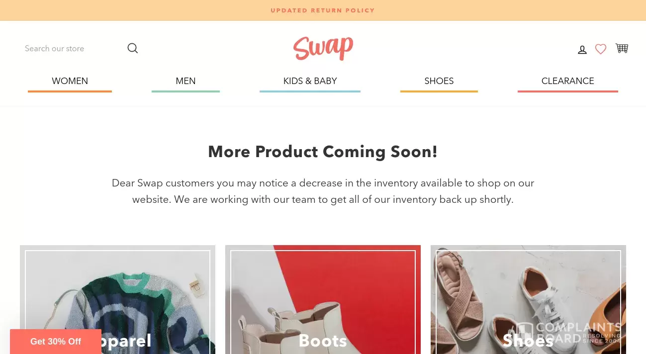 Swap: Reviews, Complaints, Customer Claims | ComplaintsBoard