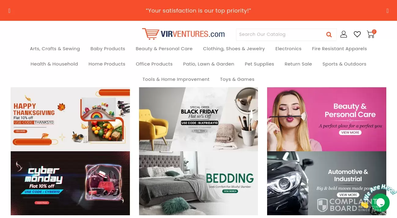 VirVentures: Reviews, Complaints, Customer Claims | ComplaintsBoard