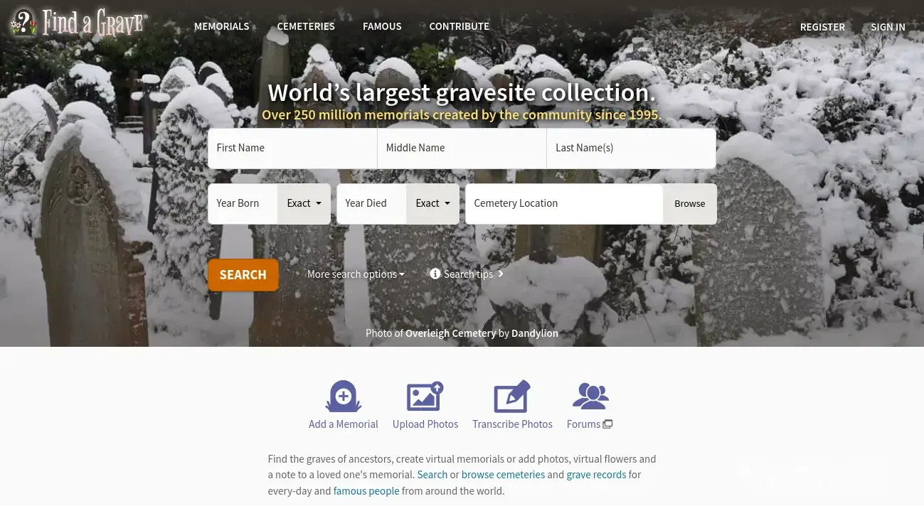 Find A Grave: Reviews, Complaints, Customer Claims | ComplaintsBoard
