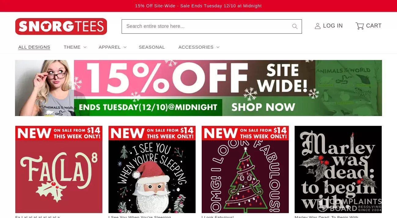 Snorg Tees Review: Don't use this site to order your T-shirts ...