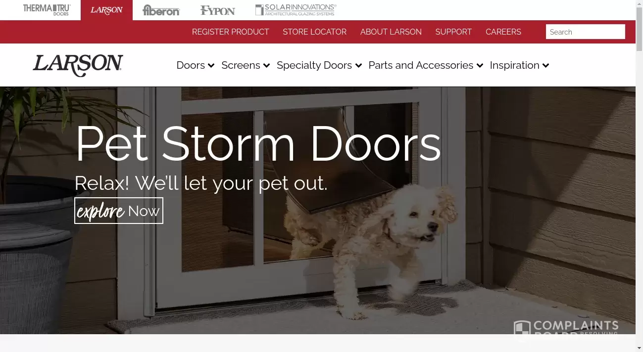 Larson Manufacturing Review: Larson storm door with hidden closer ...