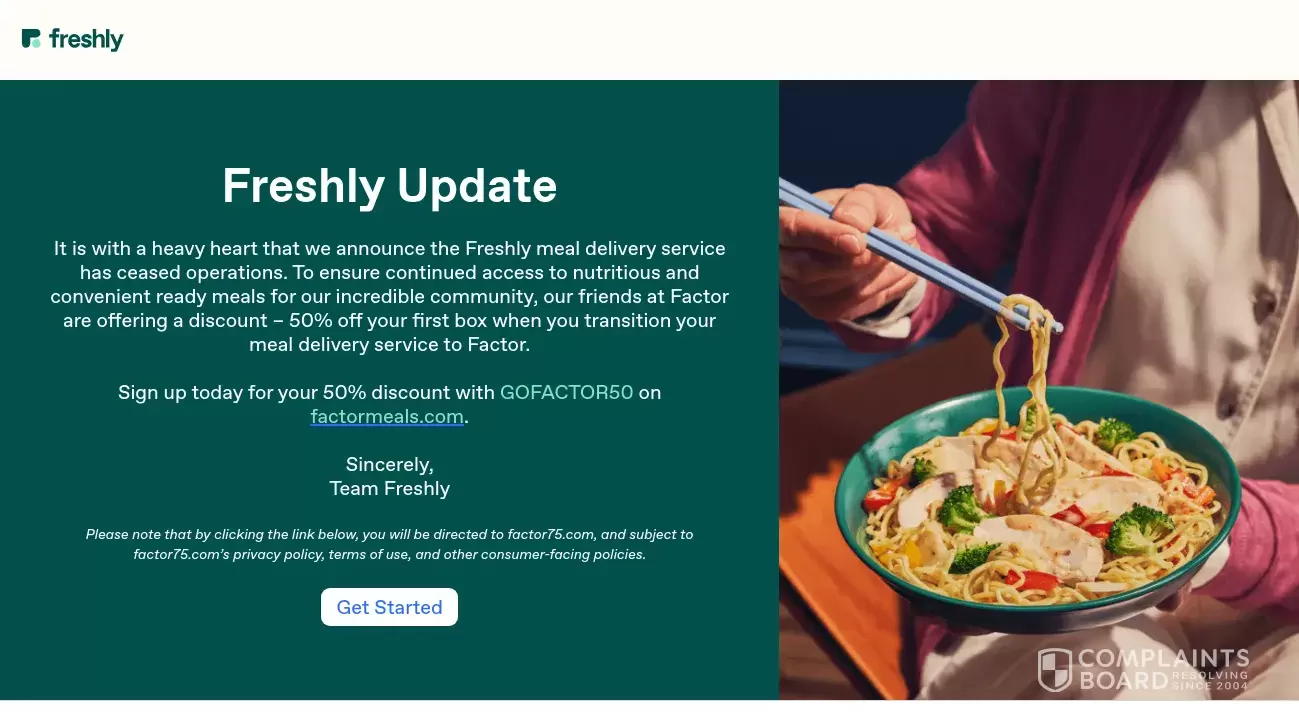 Freshly Reviews 2024 – All You Need to Know | ComplaintsBoard