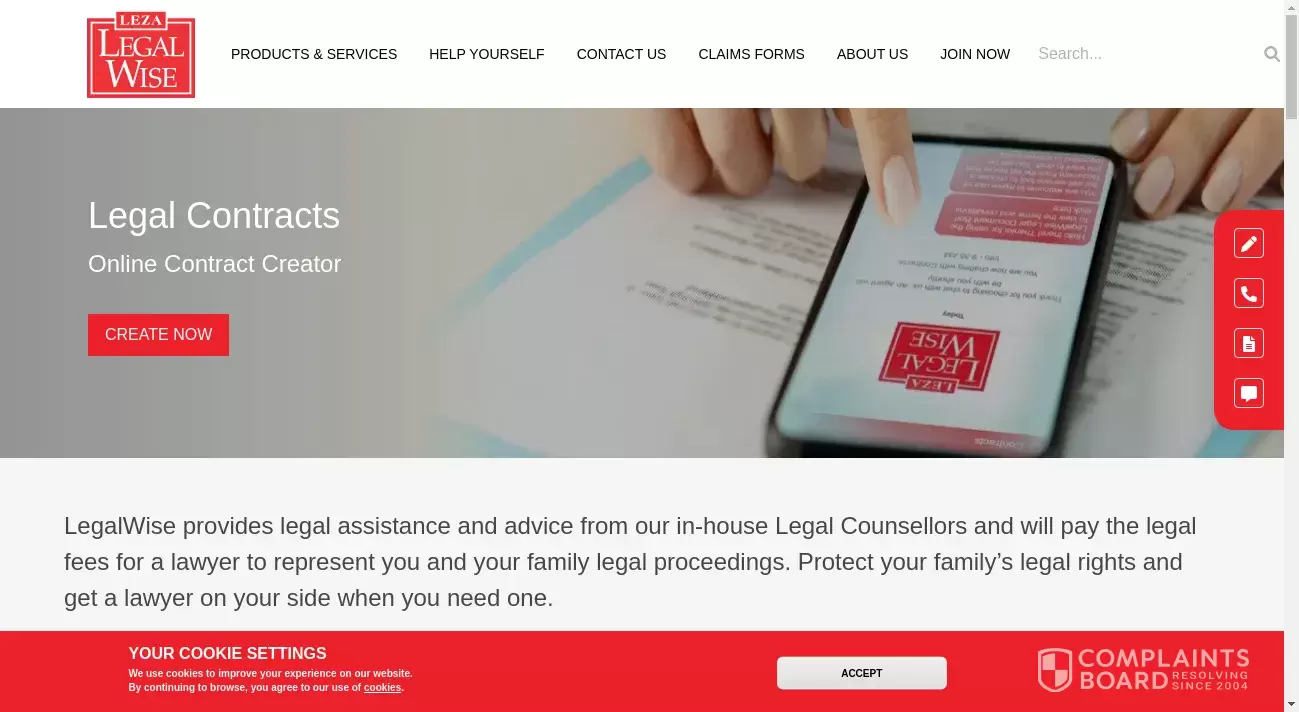 LegalWise: Reviews, Complaints, Customer Claims | ComplaintsBoard