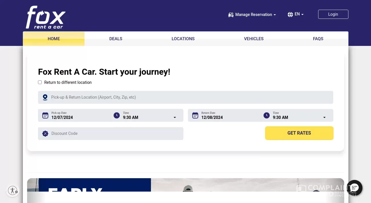 Fox Rent A Car: Reviews, Complaints, Customer Claims | ComplaintsBoard