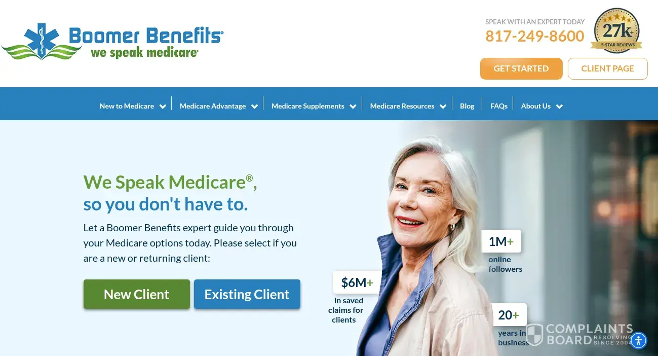 Boomer Benefits / Consumer Benefits Group: Reviews, Complaints ...
