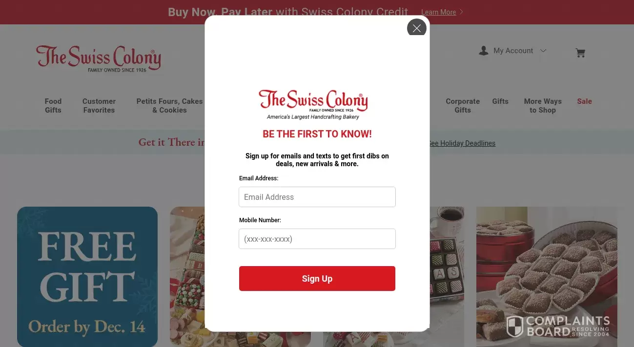 The Swiss Colony Reviews 2024 – All You Need to Know | ComplaintsBoard