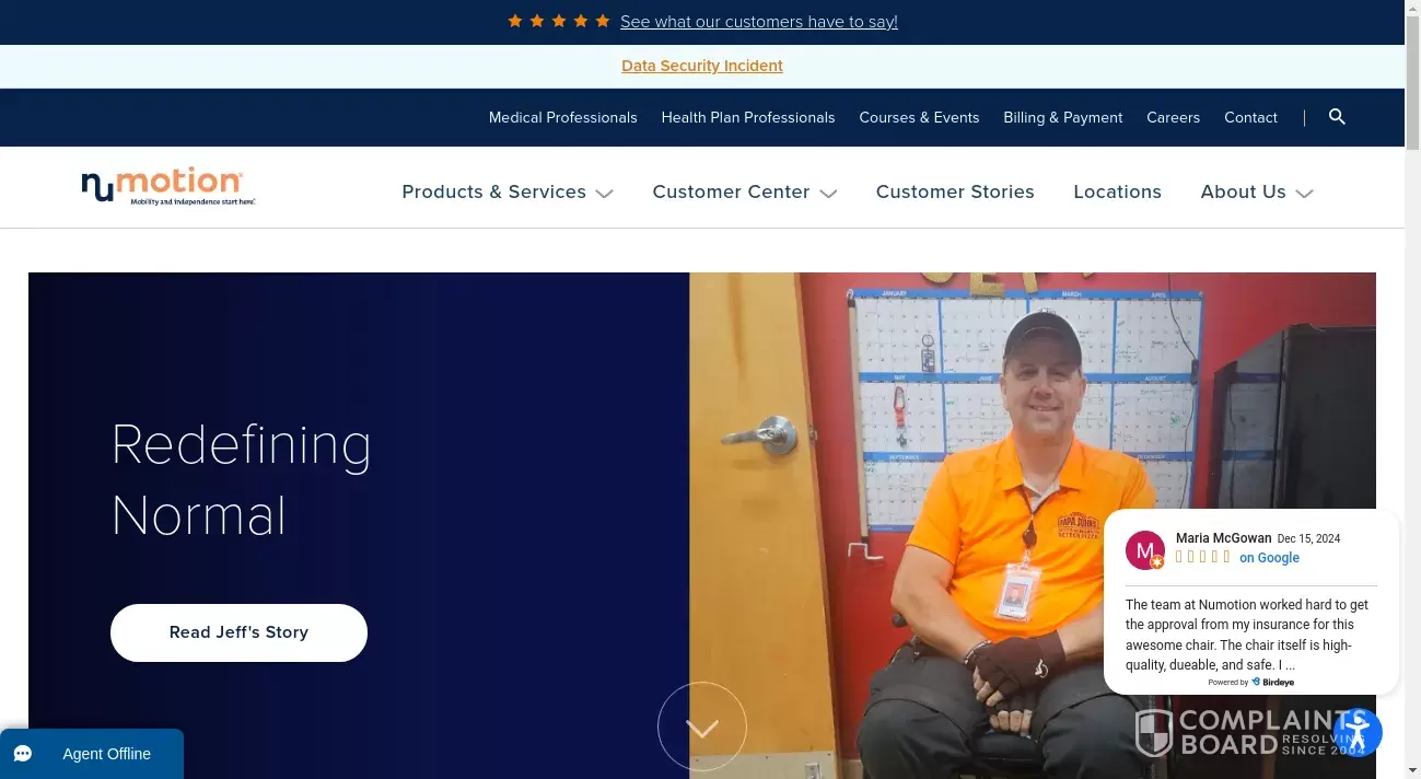 NuMotion: Reviews, Complaints, Customer Claims | ComplaintsBoard