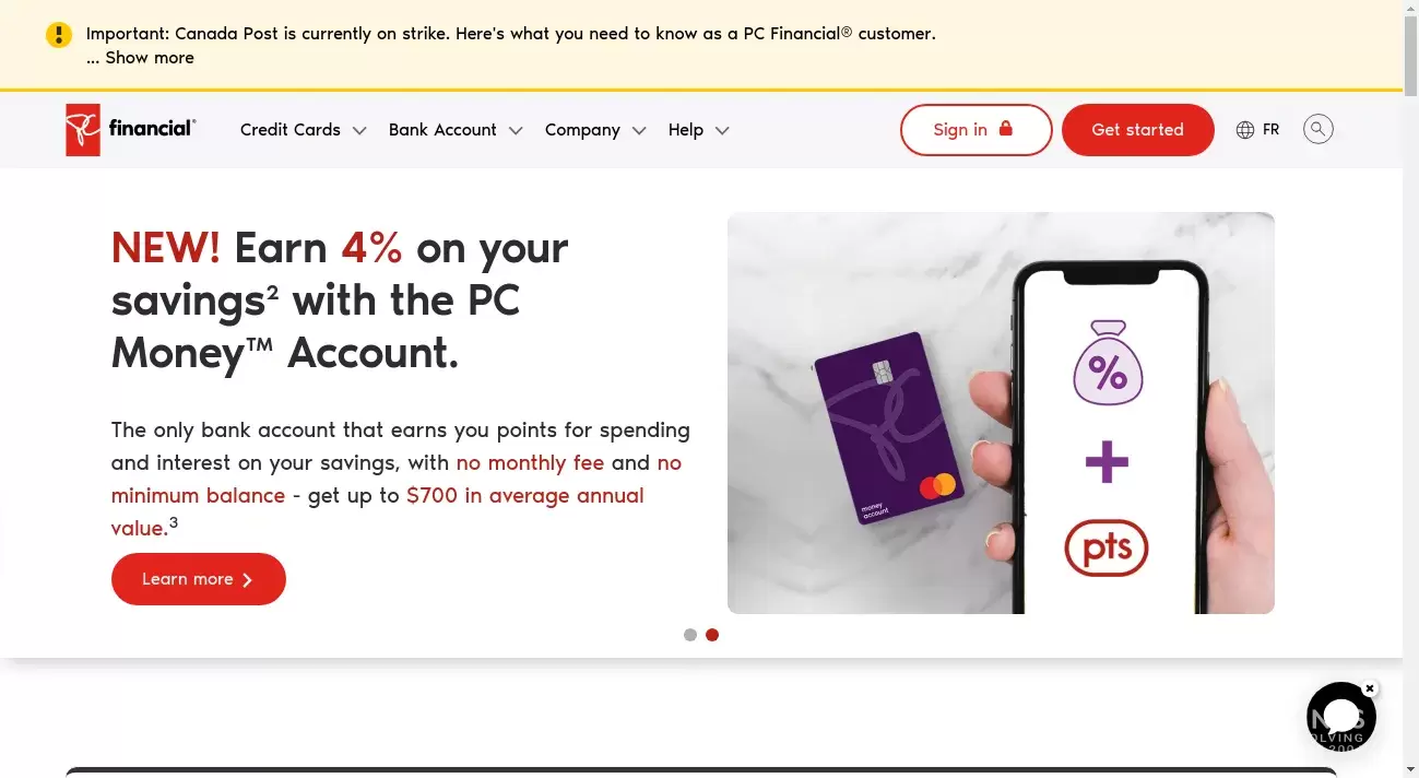 PC Financial / President's Choice Financial Mastercard Reviews 2024 ...