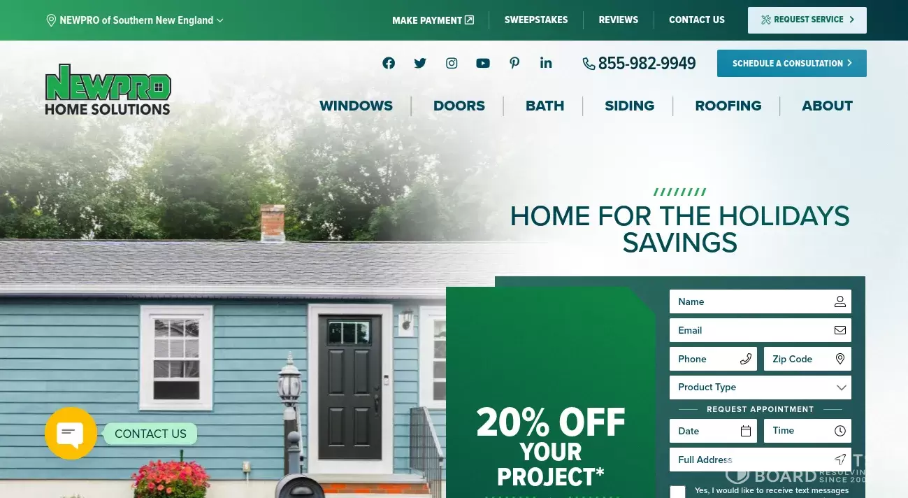 NEWPRO Home Solutions: Complaints, Customer Claims, Free Resolution Services | ComplaintsBoard