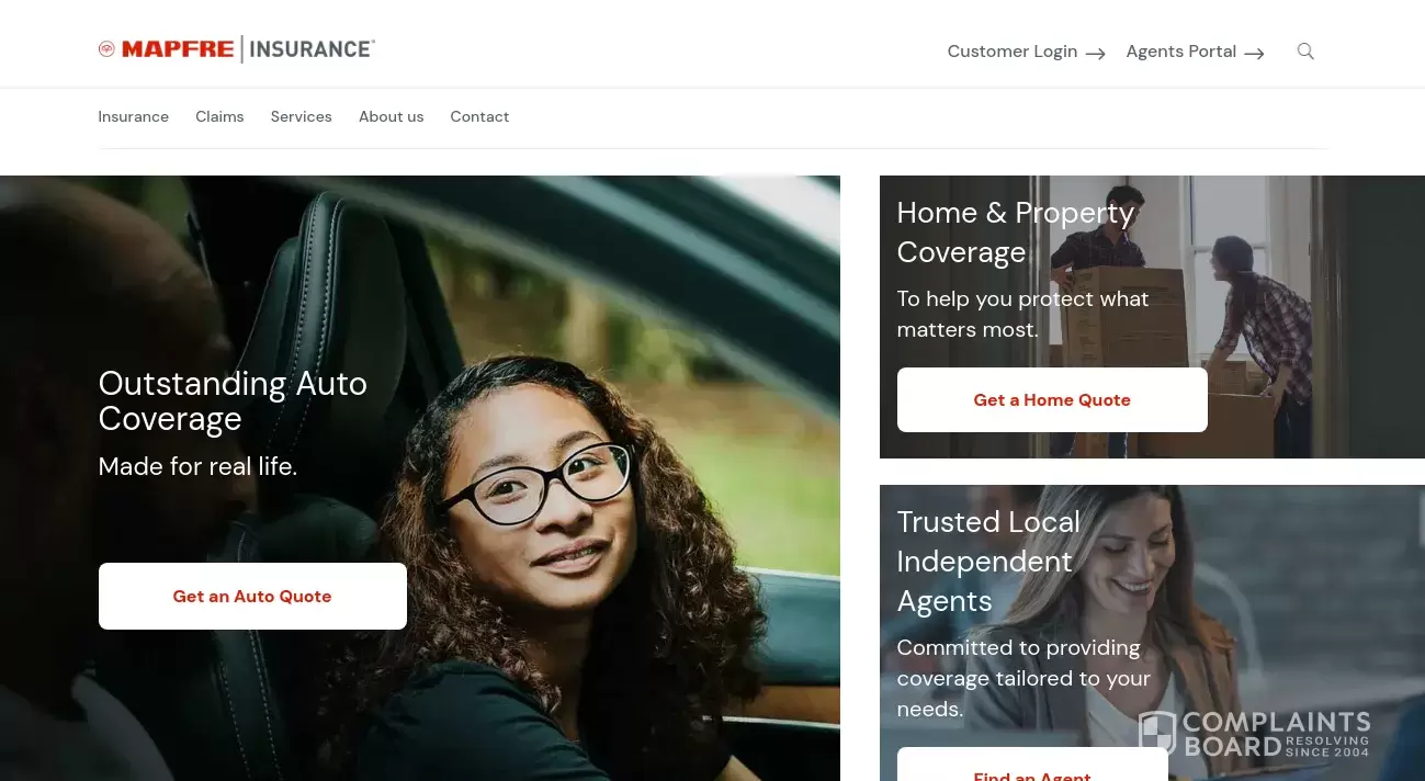 MAPFRE Insurance: Complaints, Customer Claims, Free Resolution Services ...