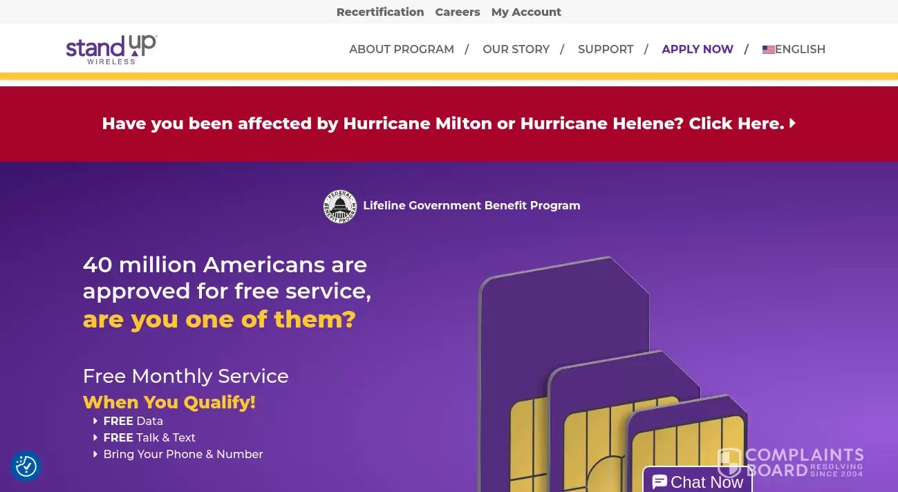 StandUp Wireless: Complaints, Customer Claims, Free Resolution Services | ComplaintsBoard