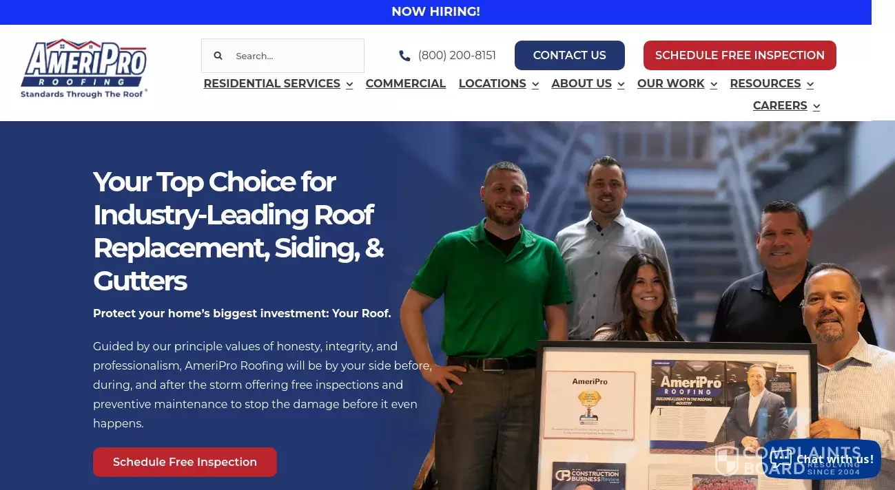 AmeriPro Roofing Reviews 2024 – All You Need to Know | ComplaintsBoard