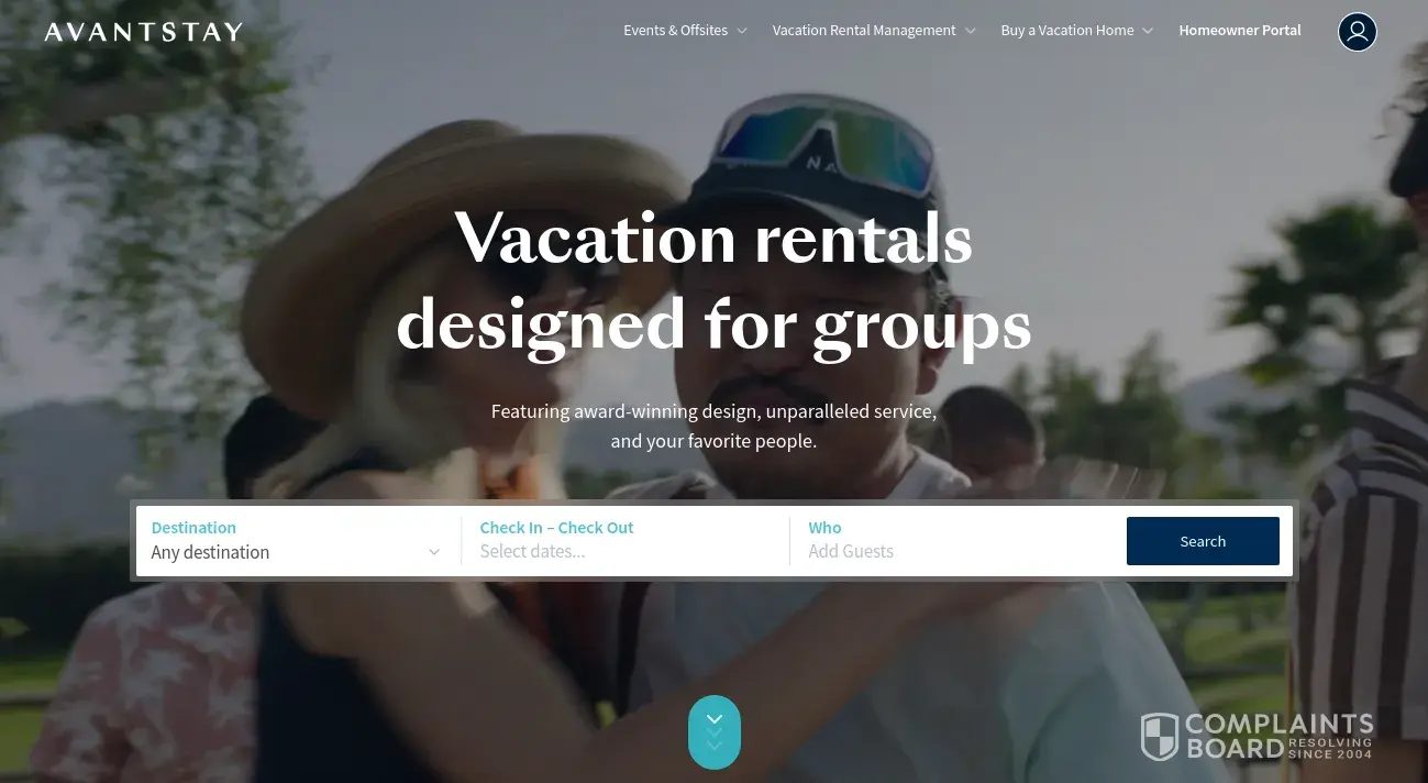 AvantStay Reviews 2024 – All You Need to Know | ComplaintsBoard