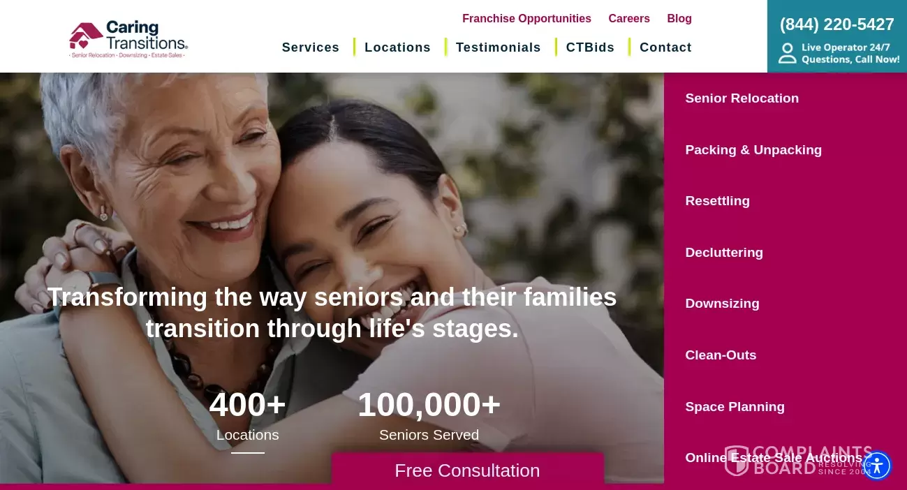 Caring Transitions Reviews 2024 – All You Need to Know | ComplaintsBoard