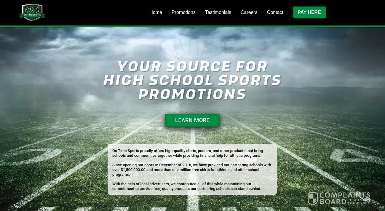 On Time Sports Reviews 2024 – All You Need to Know | ComplaintsBoard