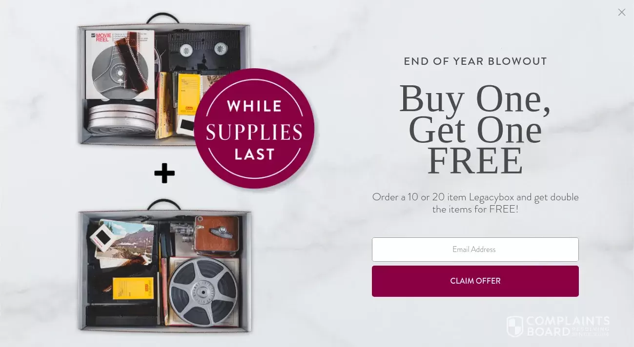 Legacybox Reviews 2024 – All You Need to Know | ComplaintsBoard