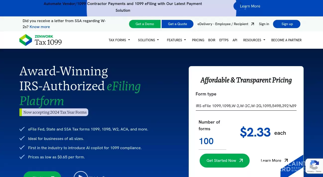 Tax1099 Reviews 2024 – All You Need to Know | ComplaintsBoard