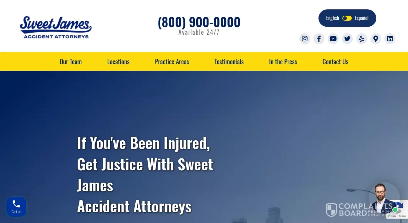 Sweet James: Complaints, Customer Claims, Free Resolution Services | ComplaintsBoard