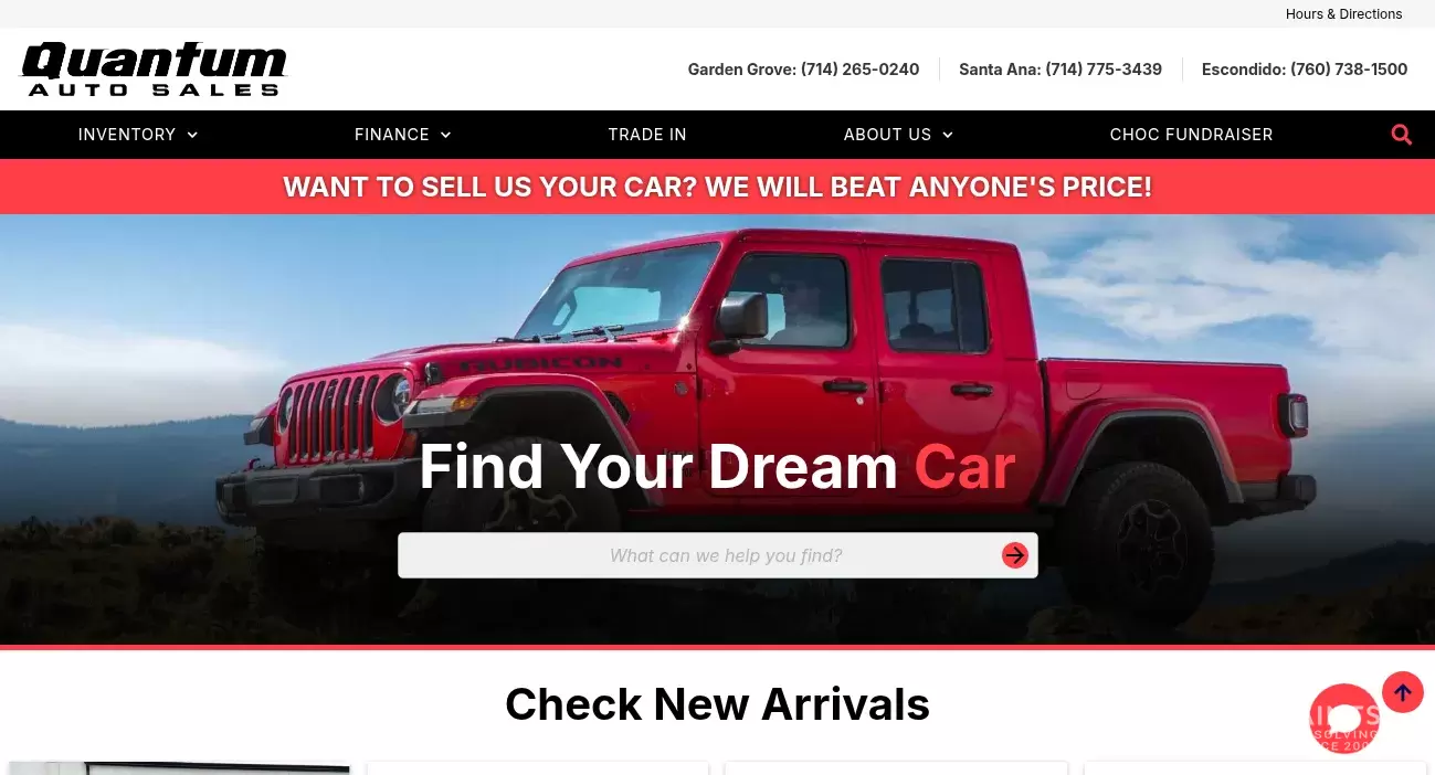 Quantum Auto Sales Garden Grove