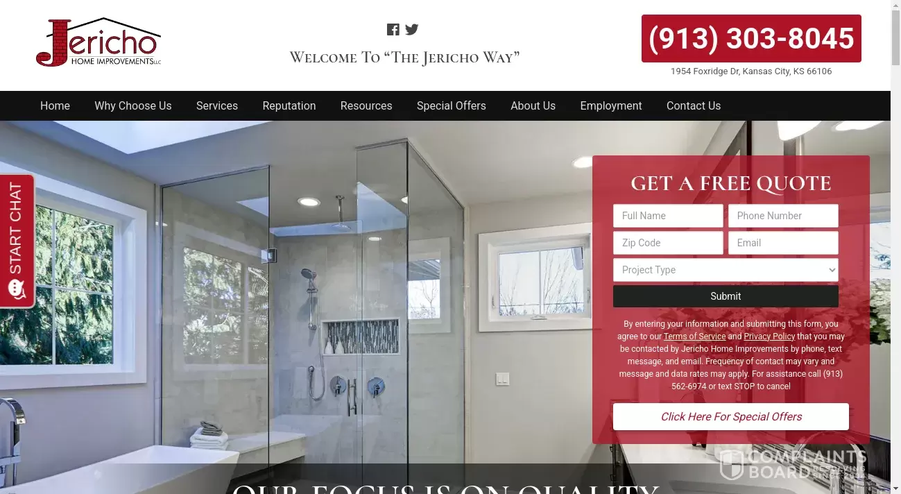 Jericho Home Improvements Homeowners Reviews 2024 – All You Need to Know | ComplaintsBoard