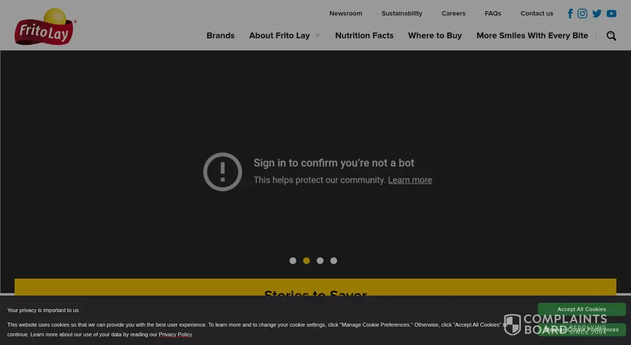 Frito-Lay Customer Service Phone, Email, Address, Contacts ...