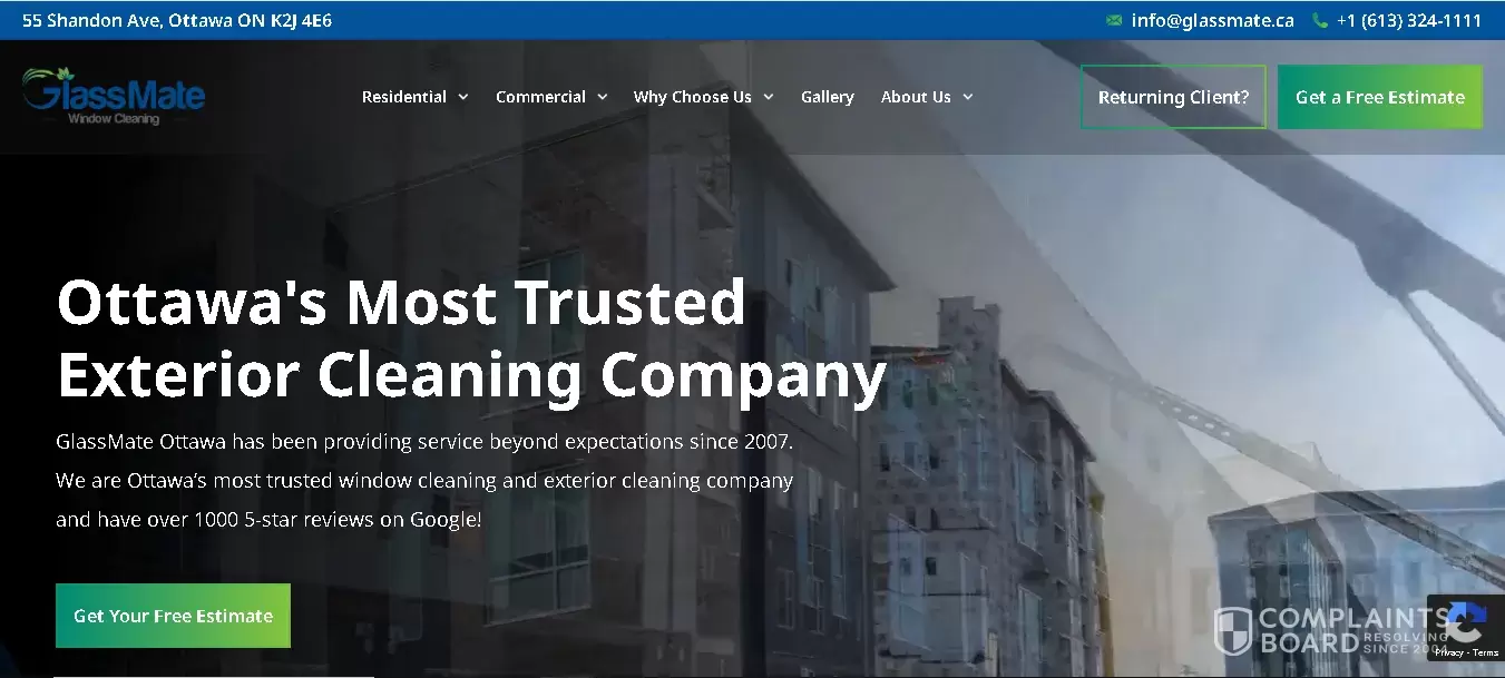 GlassMate Window Cleaning Customer Service Phone, Email, Address ...