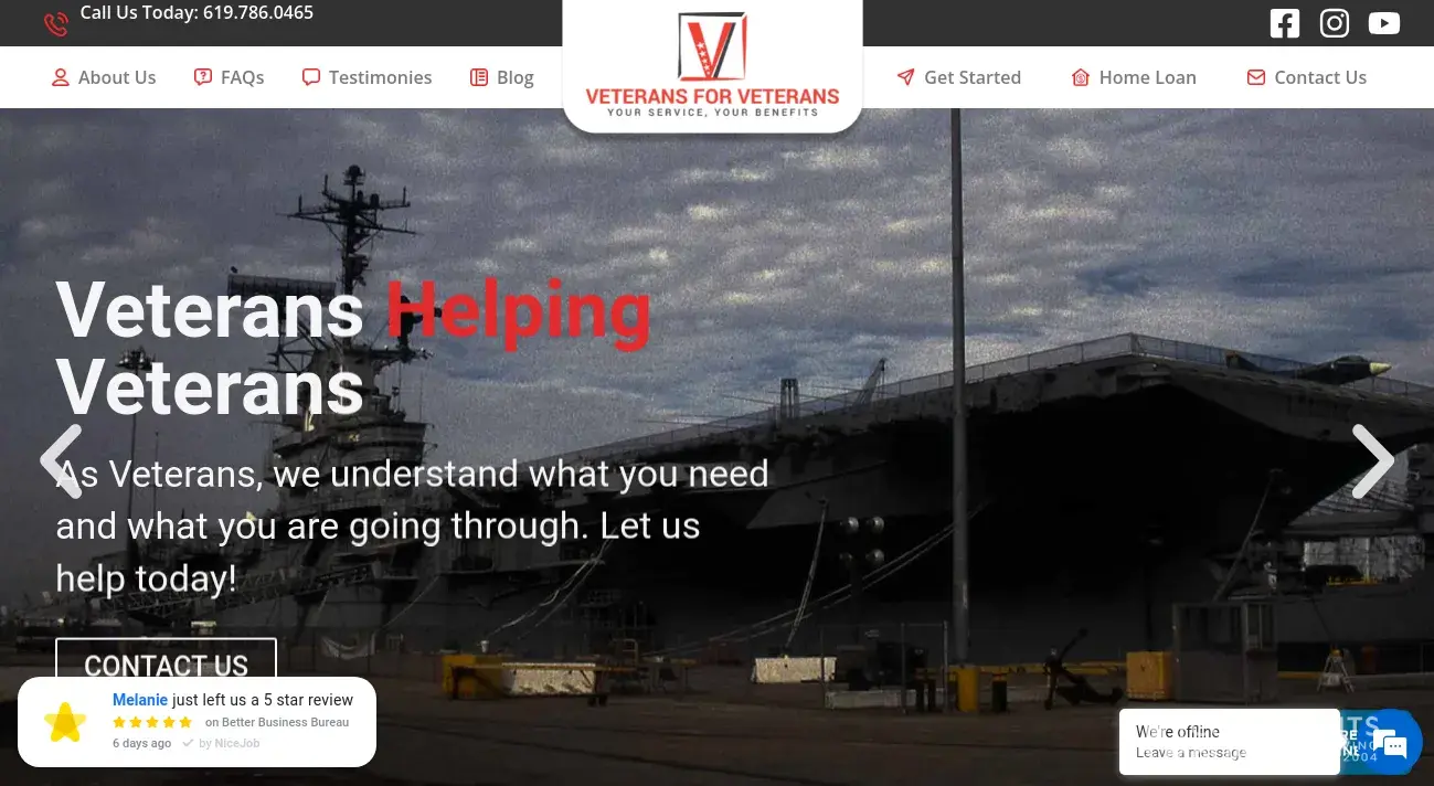 Veterans for Veterans: Complaints, Customer Claims, Free Resolution ...